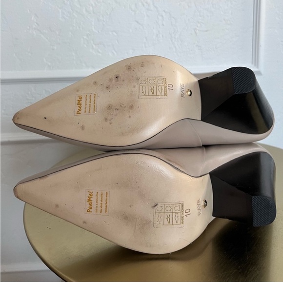 RAYE | Shoes | Raye Angle Boot In Beige Leather | Poshmark